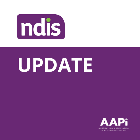 NDIS Update - 7 December 2021